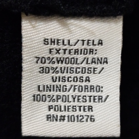 ECI | Jackets & Coats | Eci New York Black White Wool Blend Jacket S ...